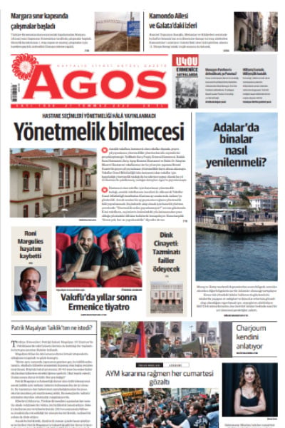 Agos Gazetesi - Günlük Gazete ve Arşiv