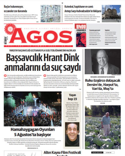 Agos Gazetesi - Günlük Gazete ve Arşiv